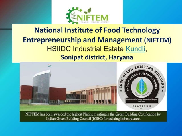 IPR and GI- with reference to food processing industry by naveen kumar ...
