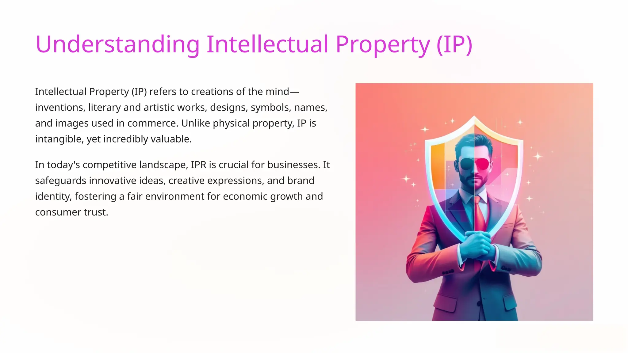 IPR business law ccffddddddddddxcccffdeews | PPTX