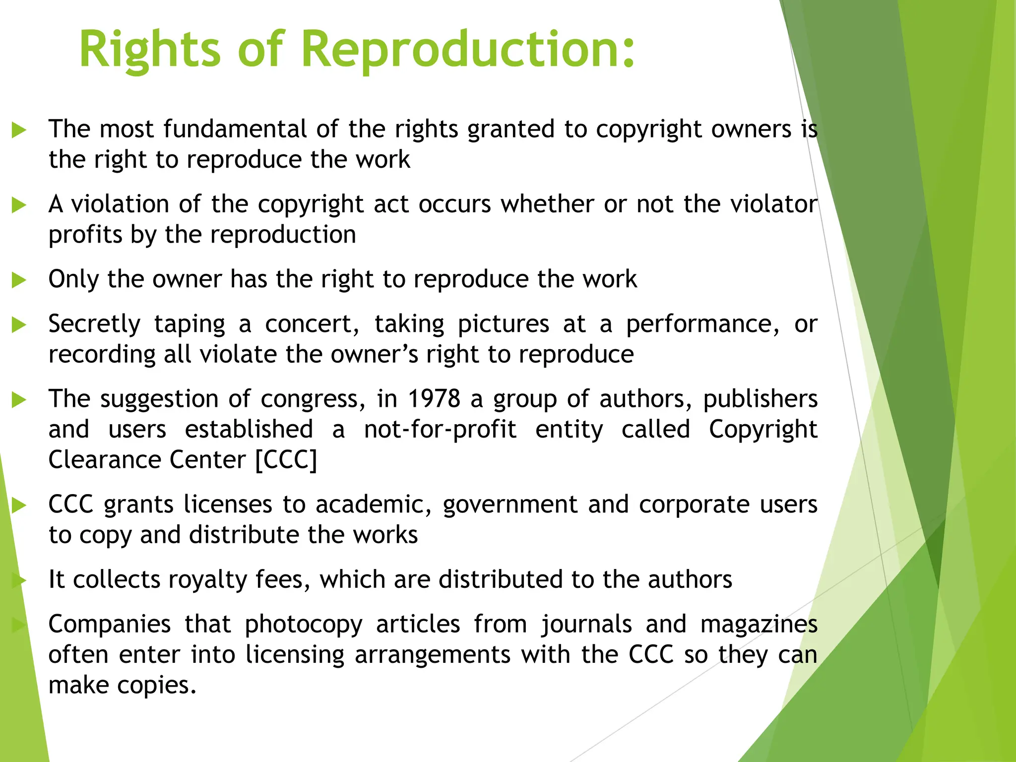 INTELLECTUAL PROPERTY RIGHTS TYPE Copyrights LAW.pptx
