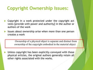 INTELLECTUAL PROPERTY RIGHTS TYPE Copyrights LAW.pptx