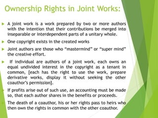 INTELLECTUAL PROPERTY RIGHTS TYPE Copyrights LAW.pptx