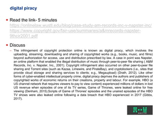 Ipr in cyberspace | PPTX