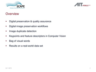 Duplicate detection for quality assurance of document image collections ...