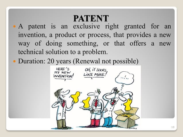 OVERVIEW OF INTELLECTUAL PROPERTY RIGHTS (IPR) & PATENT FILING ...