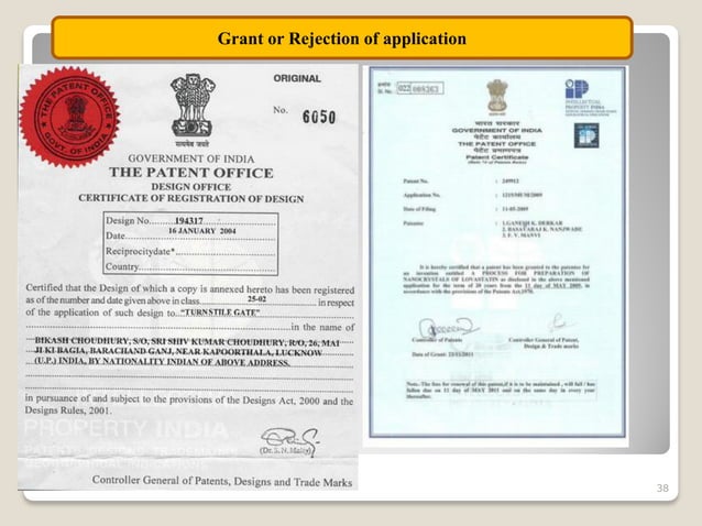 OVERVIEW OF INTELLECTUAL PROPERTY RIGHTS (IPR) & PATENT FILING ...