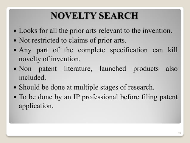 OVERVIEW OF INTELLECTUAL PROPERTY RIGHTS (IPR) & PATENT FILING ...