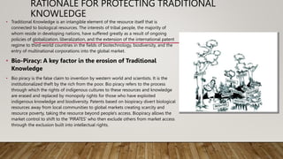 ipr with reference to traditional knowledge | PPTX