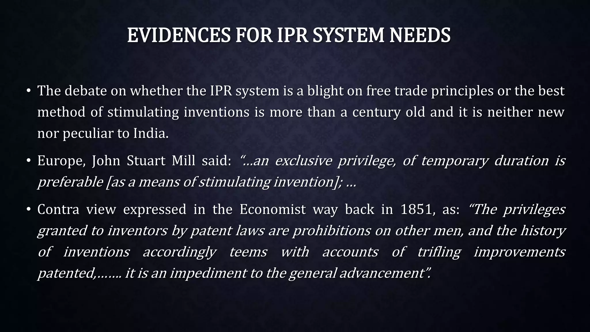 IPR history | PPTX