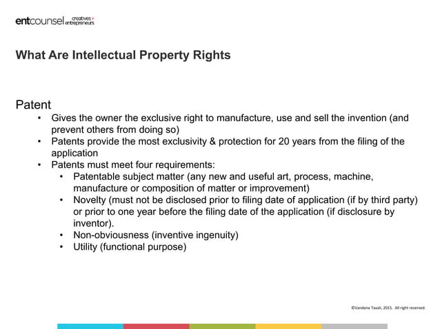 Intellectual Property Rights | PPT