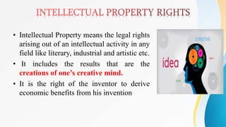 Intellectual Property Rights | PPTX