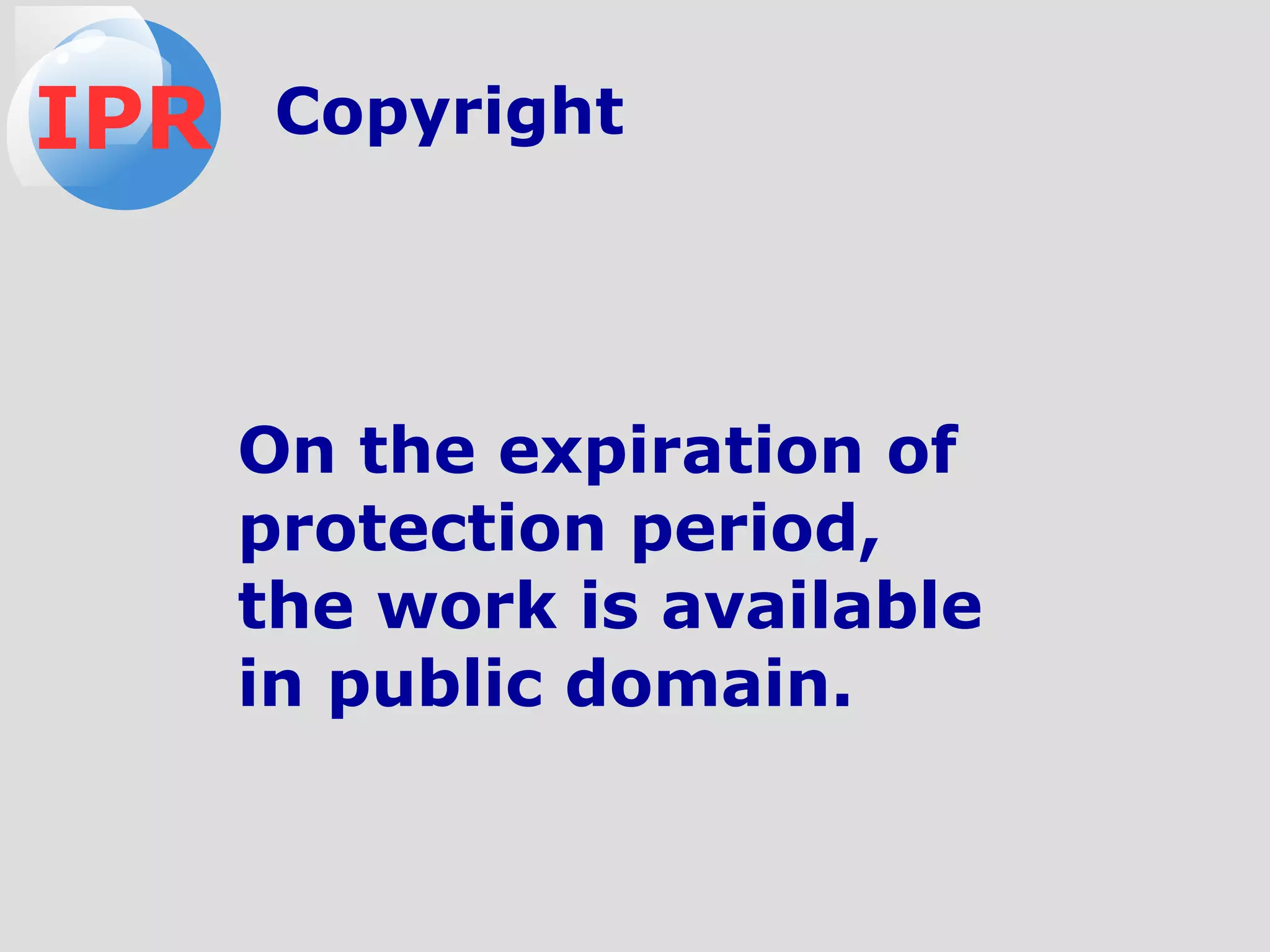 Intellectual Property Right (IPR) - Copyright and Related Rights | PDF