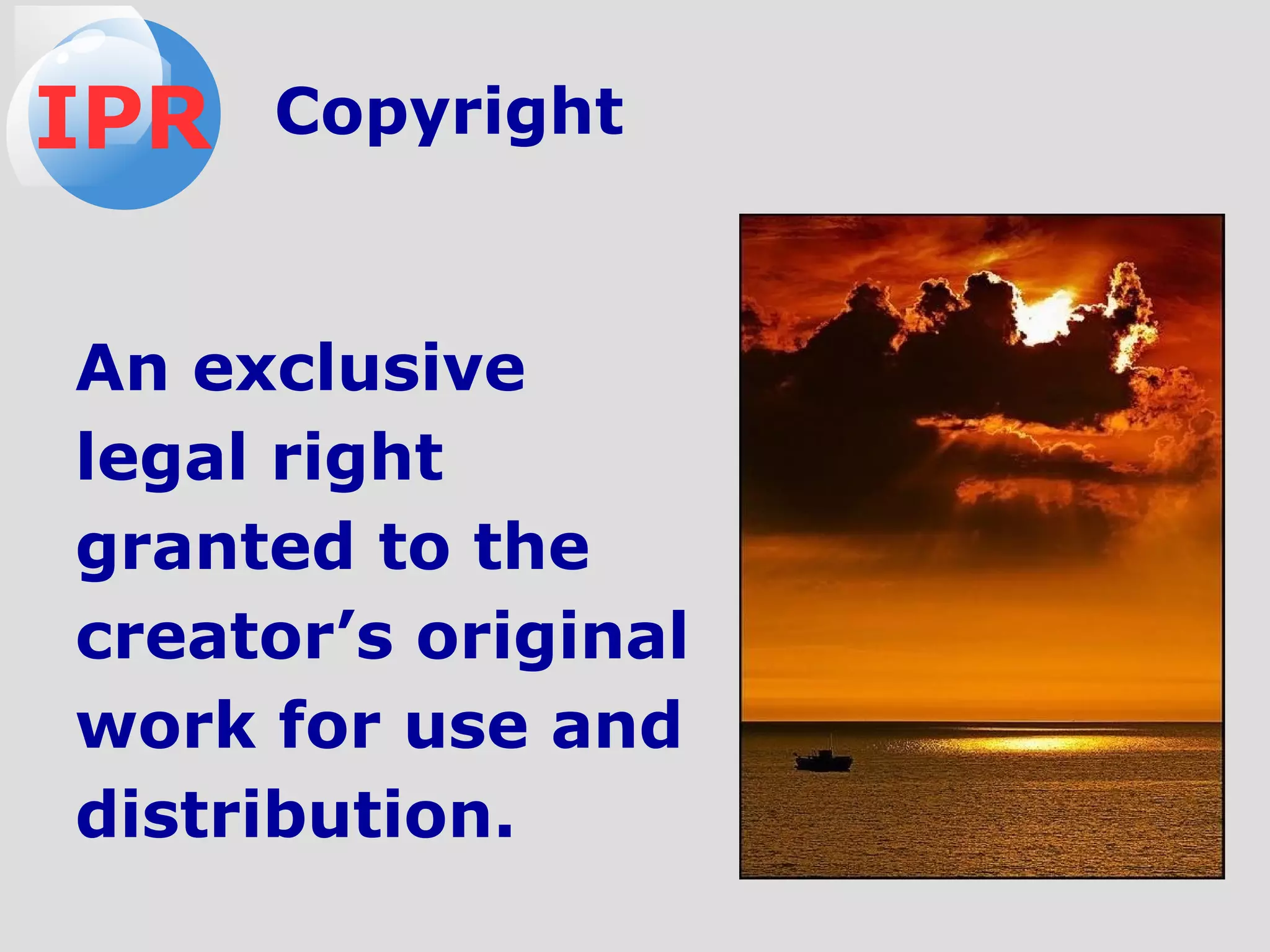 Intellectual Property Right (IPR) - Copyright and Related Rights | PDF