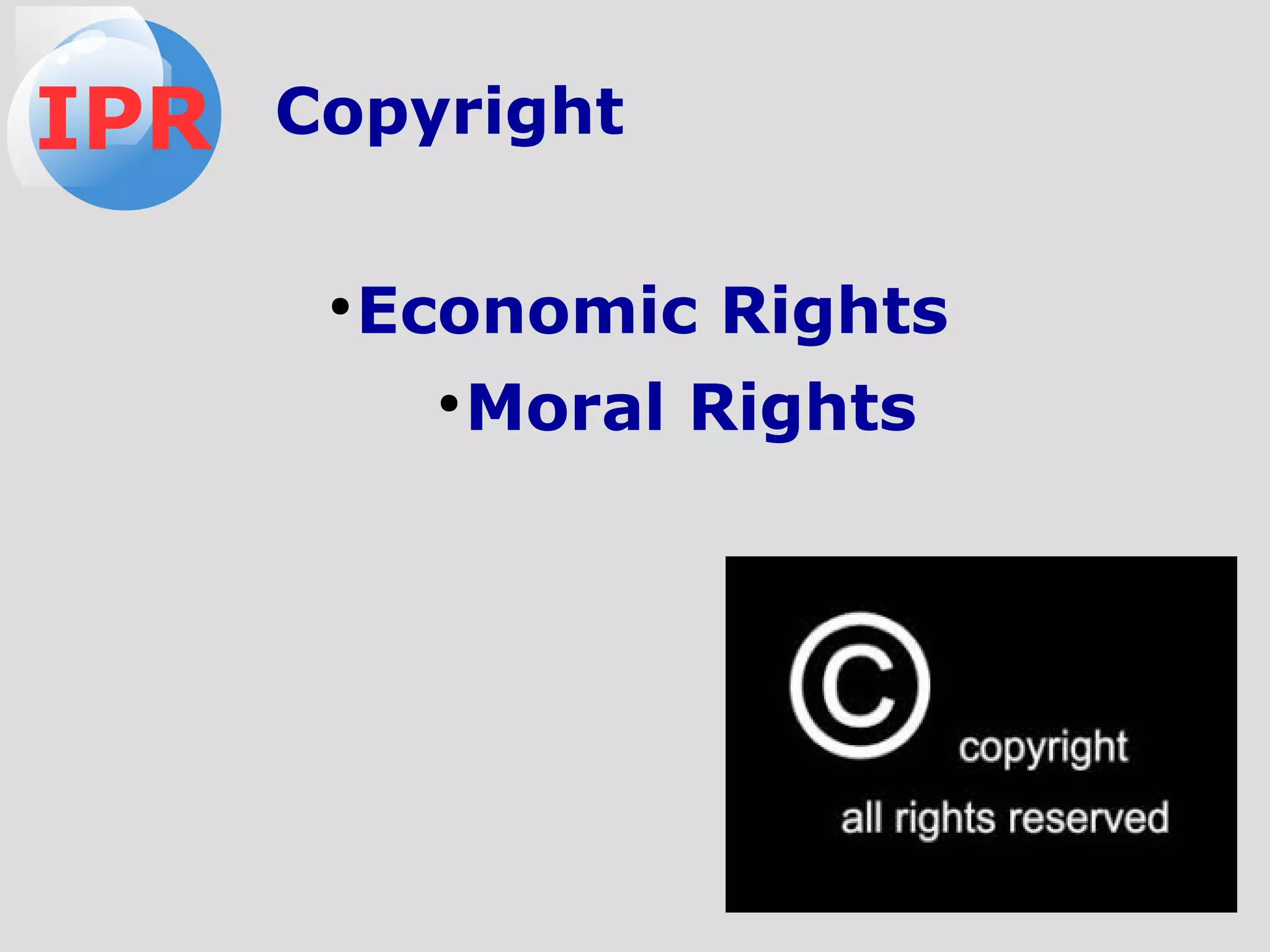 Intellectual Property Right (IPR) - Copyright and Related Rights | PDF