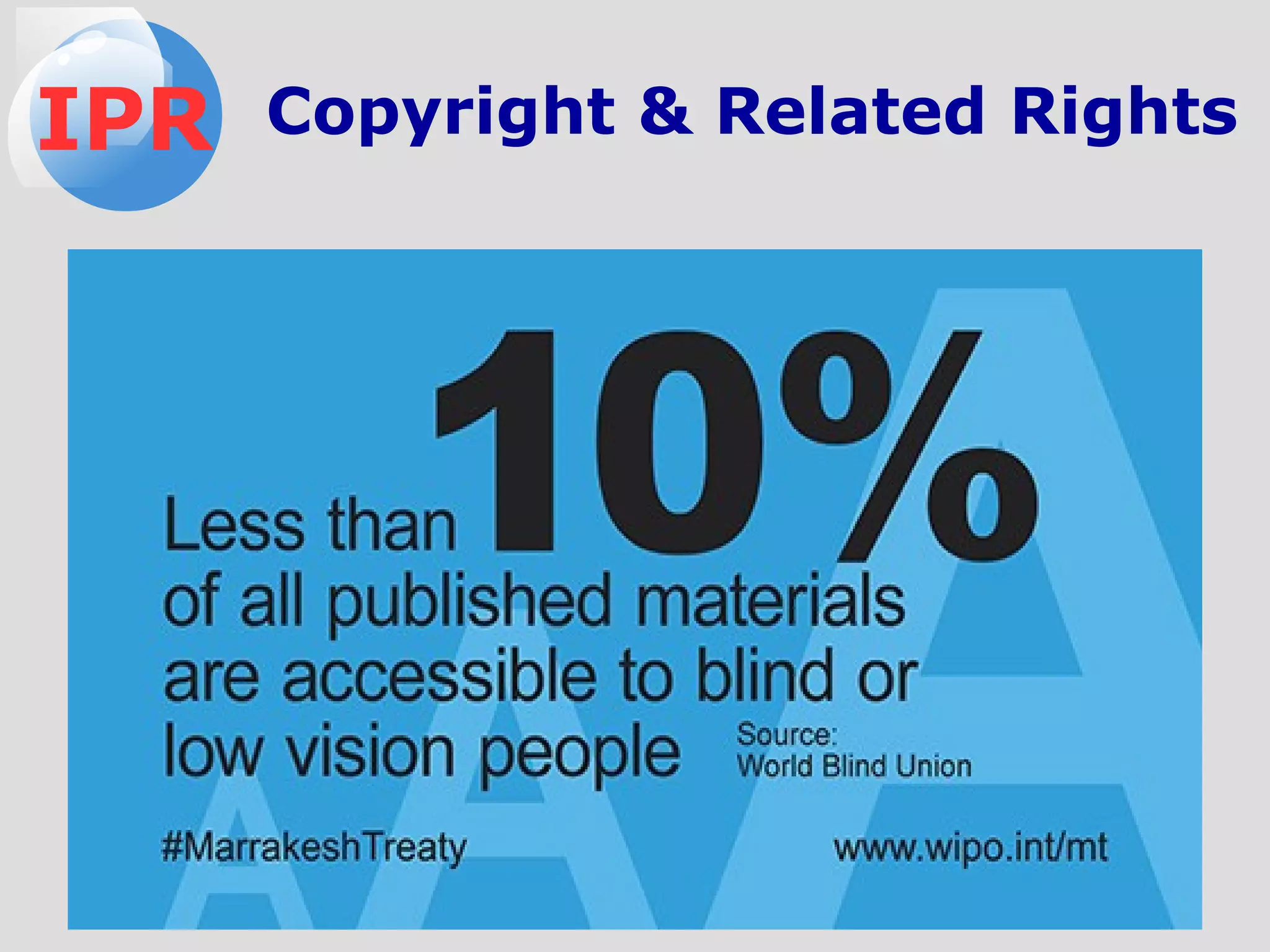 Intellectual Property Right (IPR) - Copyright and Related Rights | PDF