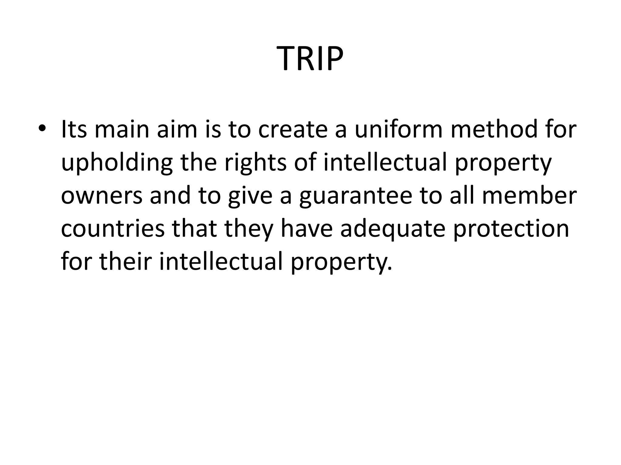 Intellectual property rights lecture.it contain general introduction ...