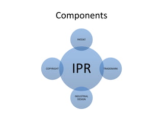 Intellectual property rights lecture.it contain general introduction ...