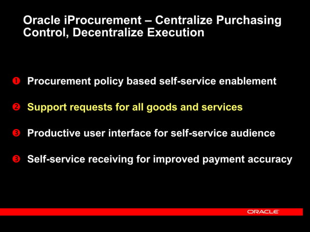 Oracle Internet Procurement | PPT