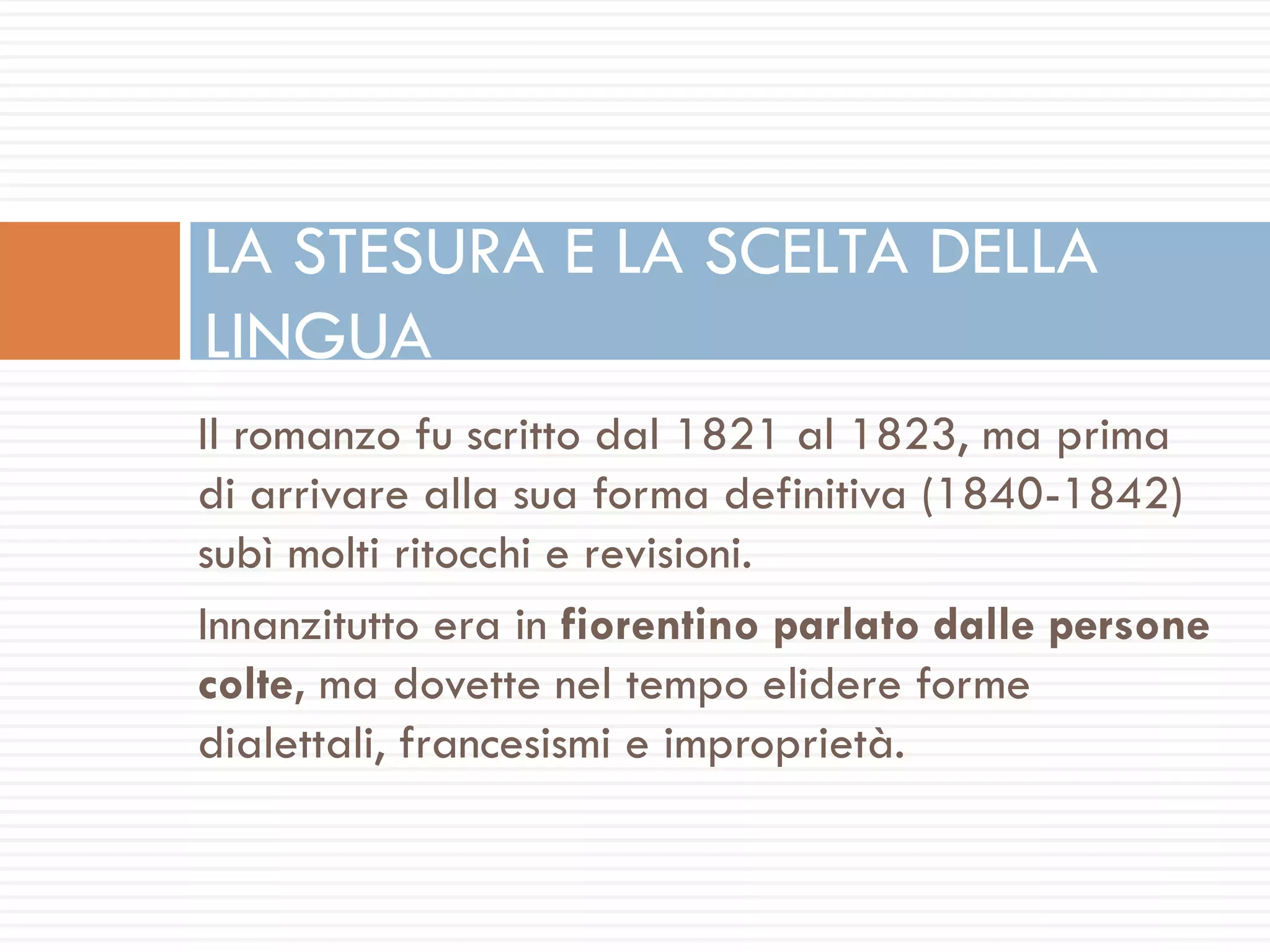 I promessi sposi | PPTX