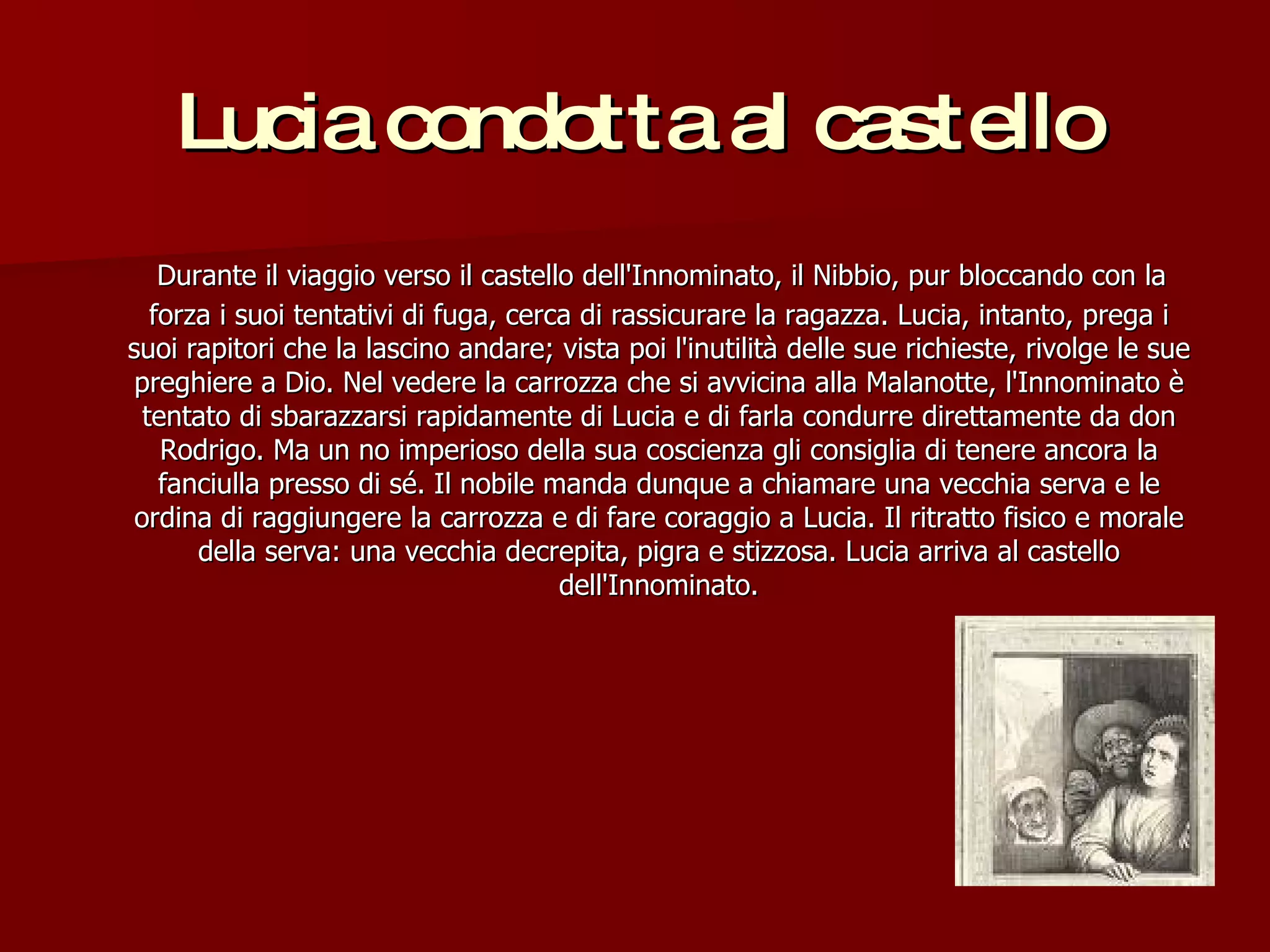 Il rapimento di Lucia | PPT