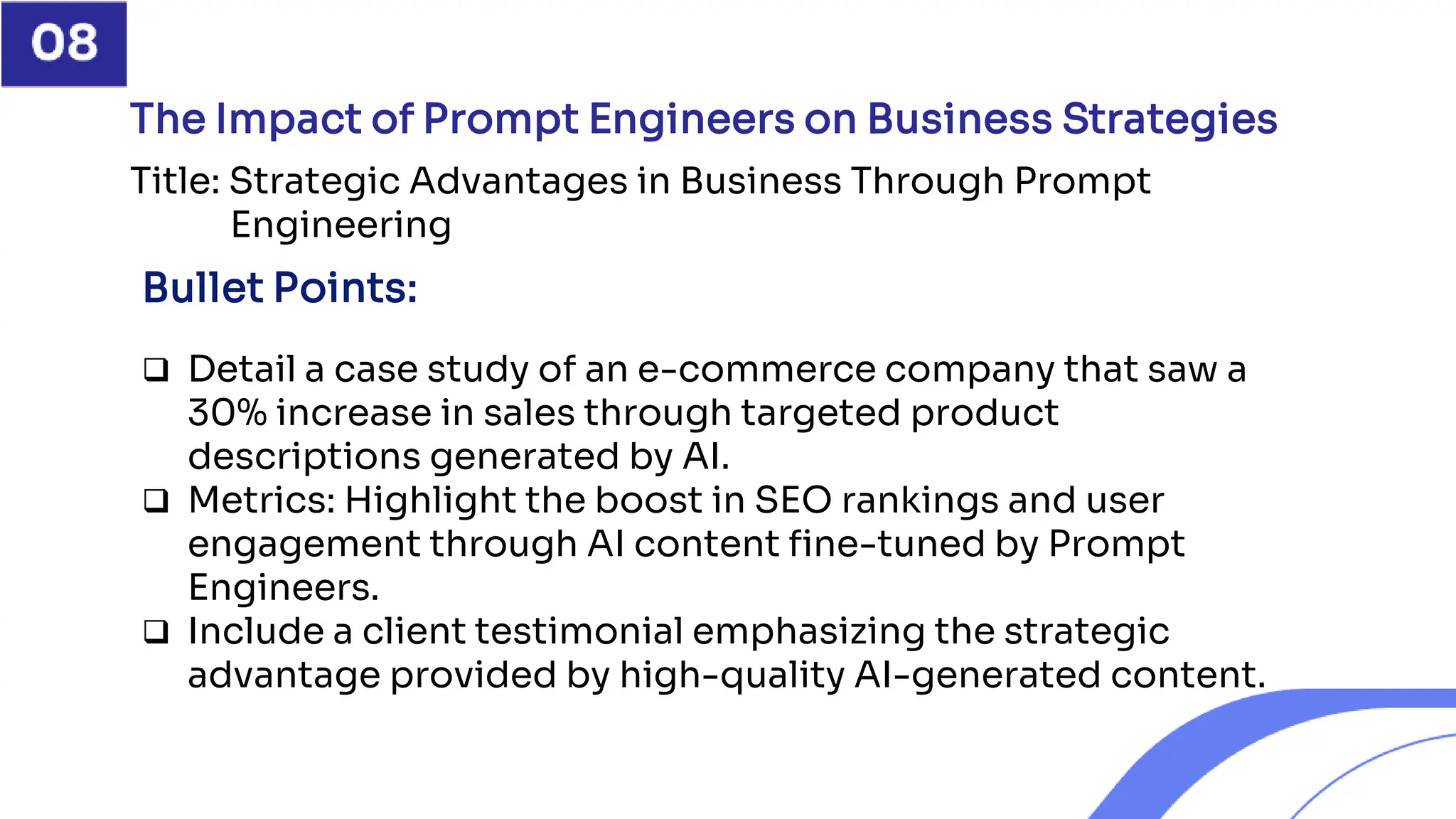 Prompt Enigineering & Innovative Role of a Prompt Engineer in Present ...