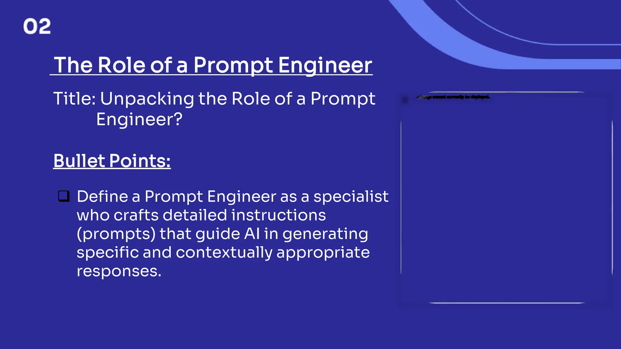 Prompt Enigineering & Innovative Role of a Prompt Engineer in Present ...