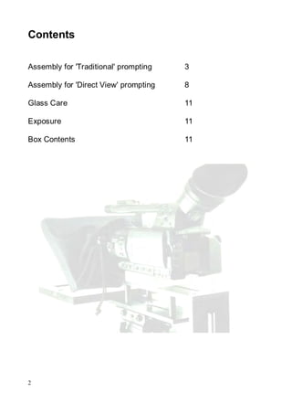 Datavision I-Prompter for I-Pad | PDF | Computer Peripherals | Computing