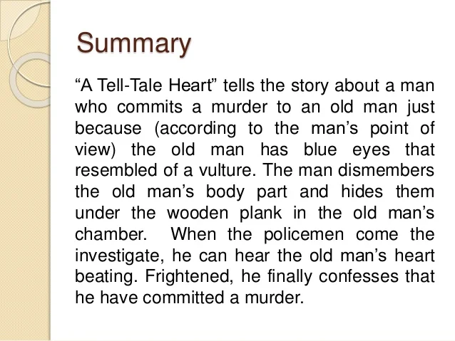 Intrinsic Elements Analysis: Setting in "A Tell-Tale Heart" by Edgar
