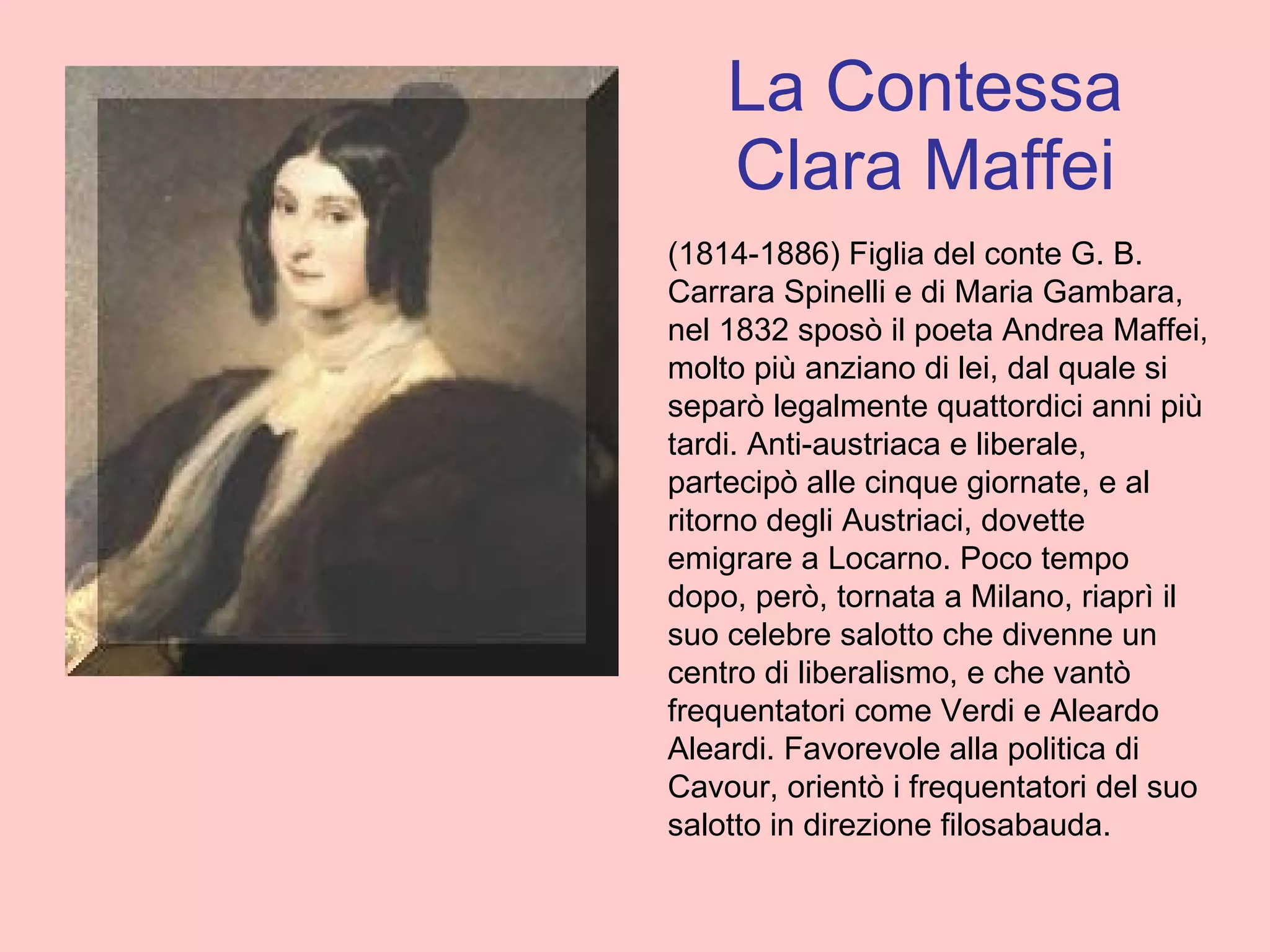 I Protagonisti del Risorgimento | PPT