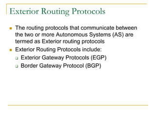 Ip routing | PPTX