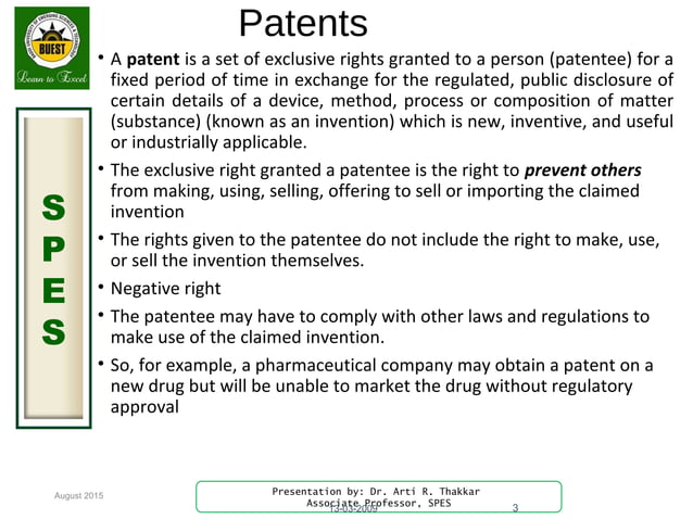 Ipr patents | PPT