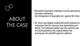 Intellectual property right case studies | PPTX