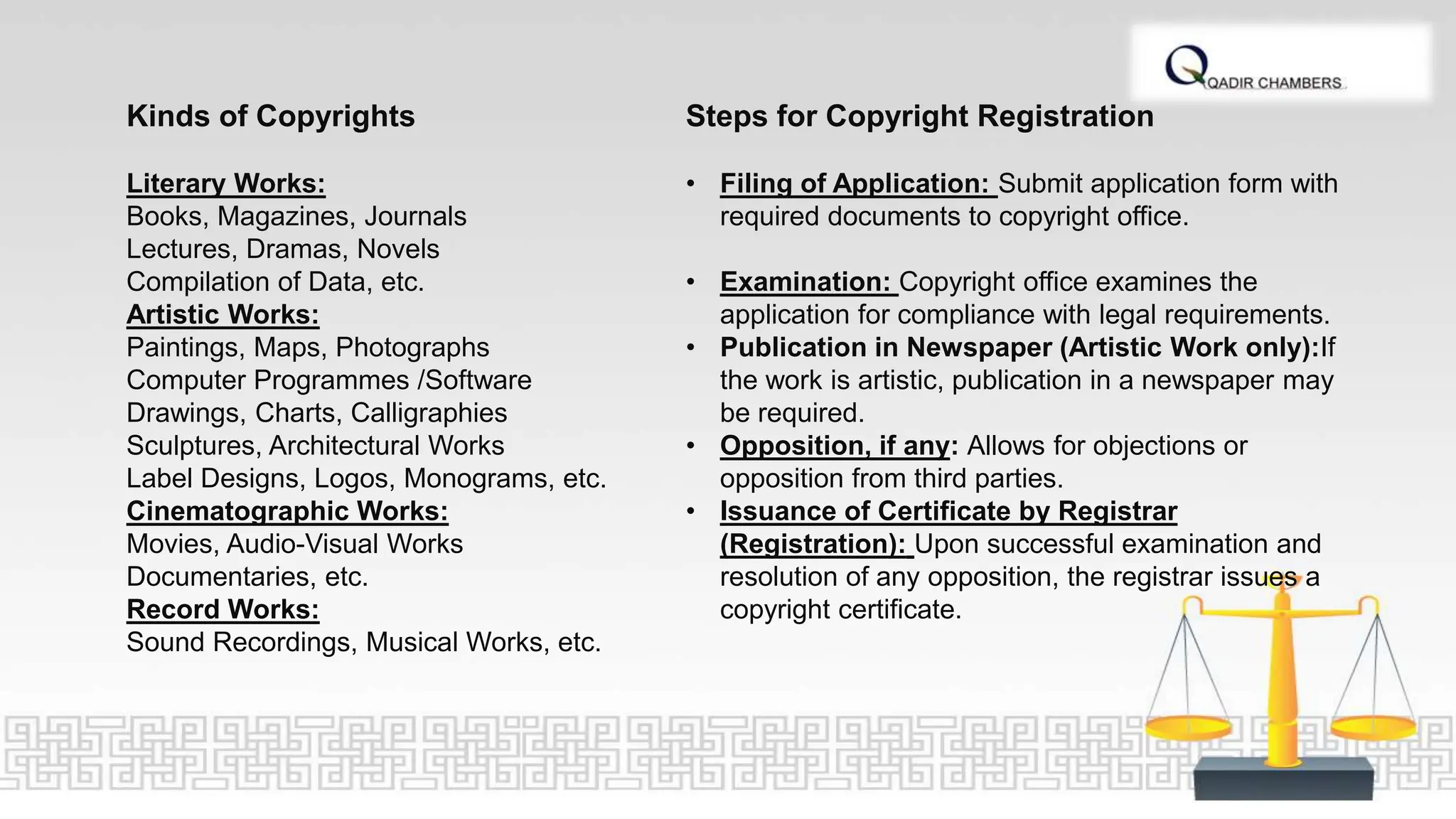 Intellectual Property Rights in Pakistan | PPTX