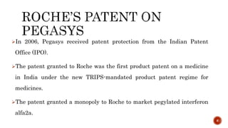 Patent Infringement Case: Roche Vs. Sankalp Rehabilitation Trust and ...