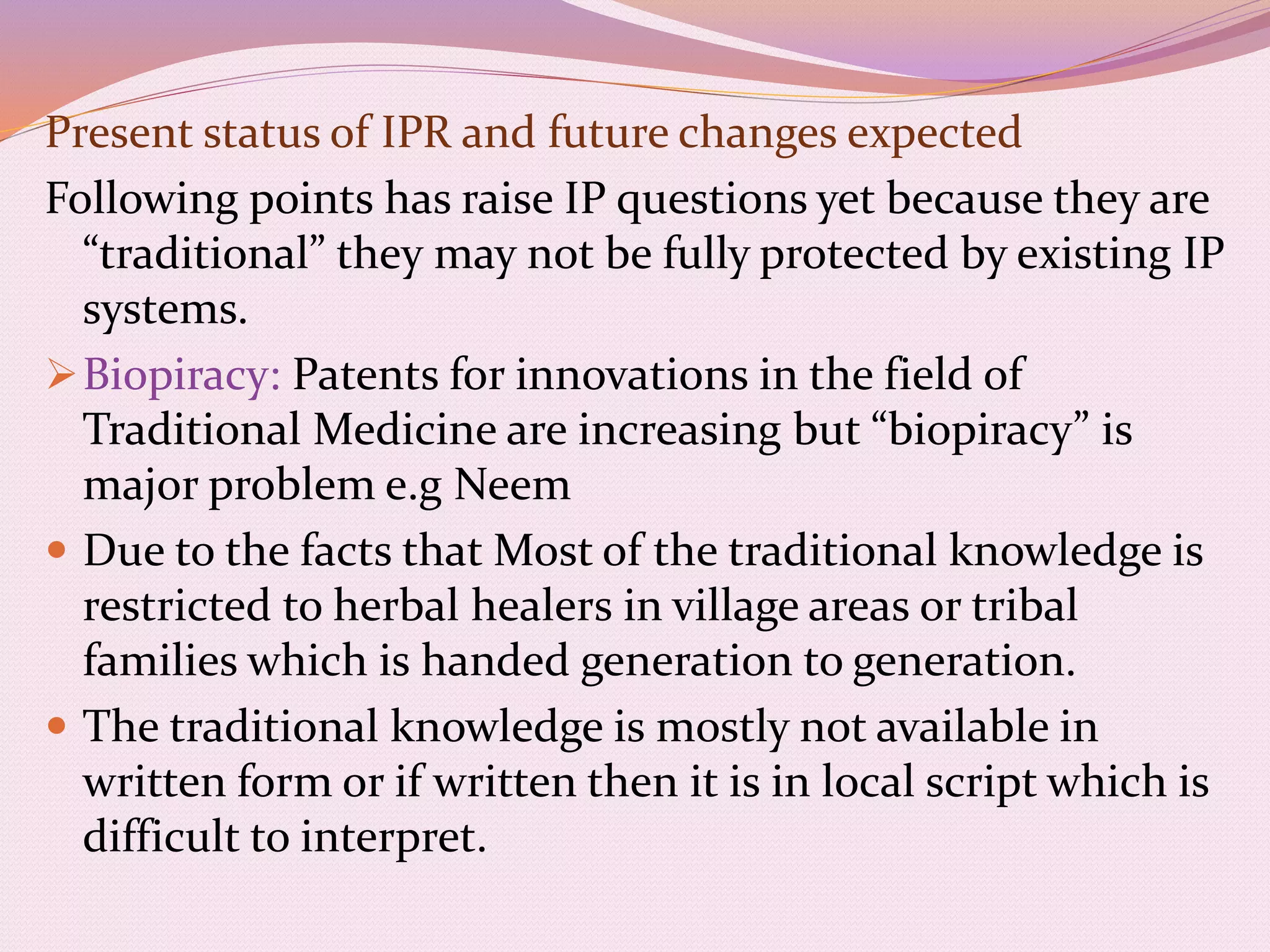 INTELLECTUAL PROPERTY RIGHT(IPR) | PPTX