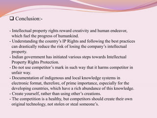 INTELLECTUAL PROPERTY RIGHT(IPR) | PPTX