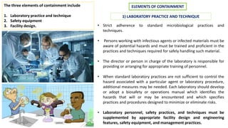 Recommended Biosafety level for Infectious Agents and Infected Animals ...