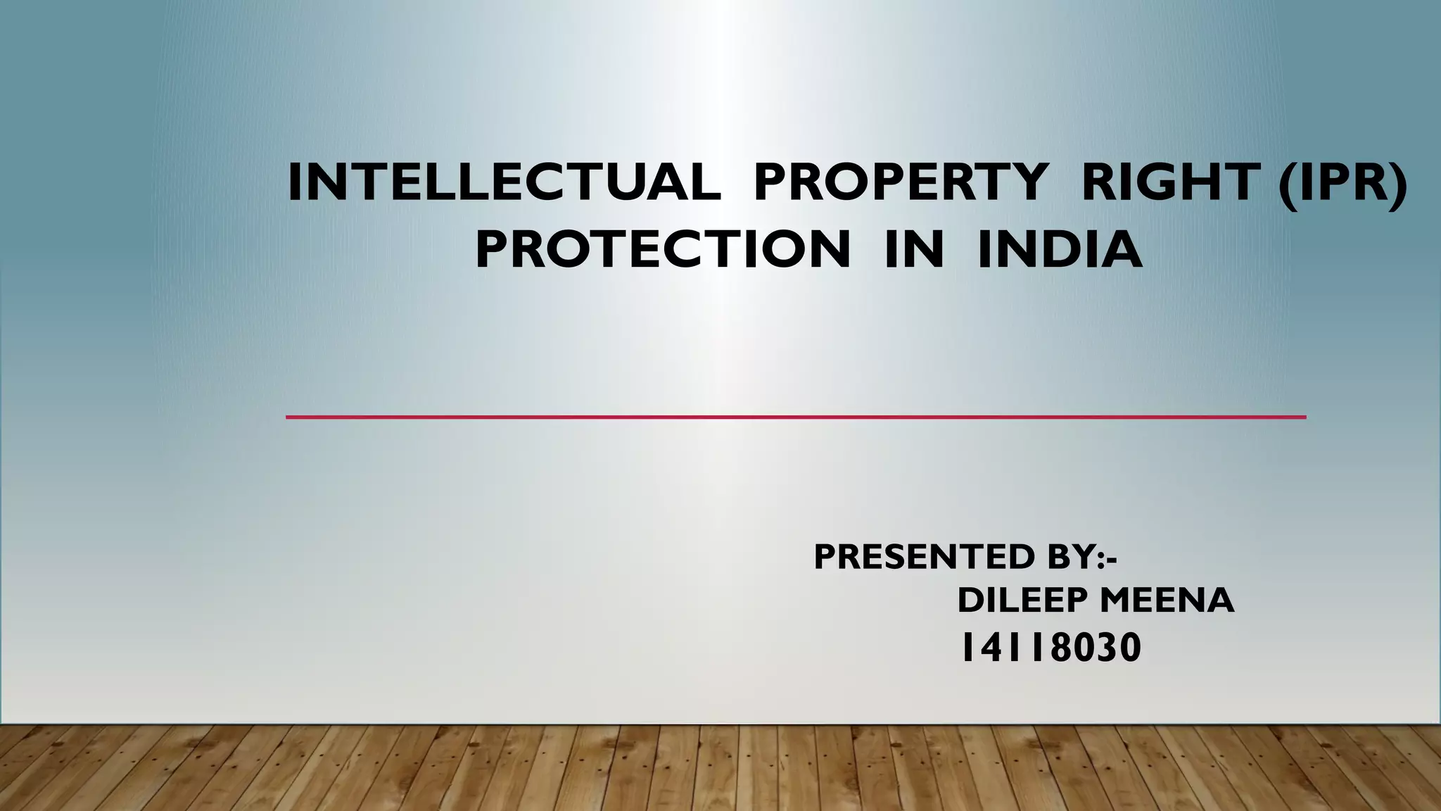 IPR protection | PPT
