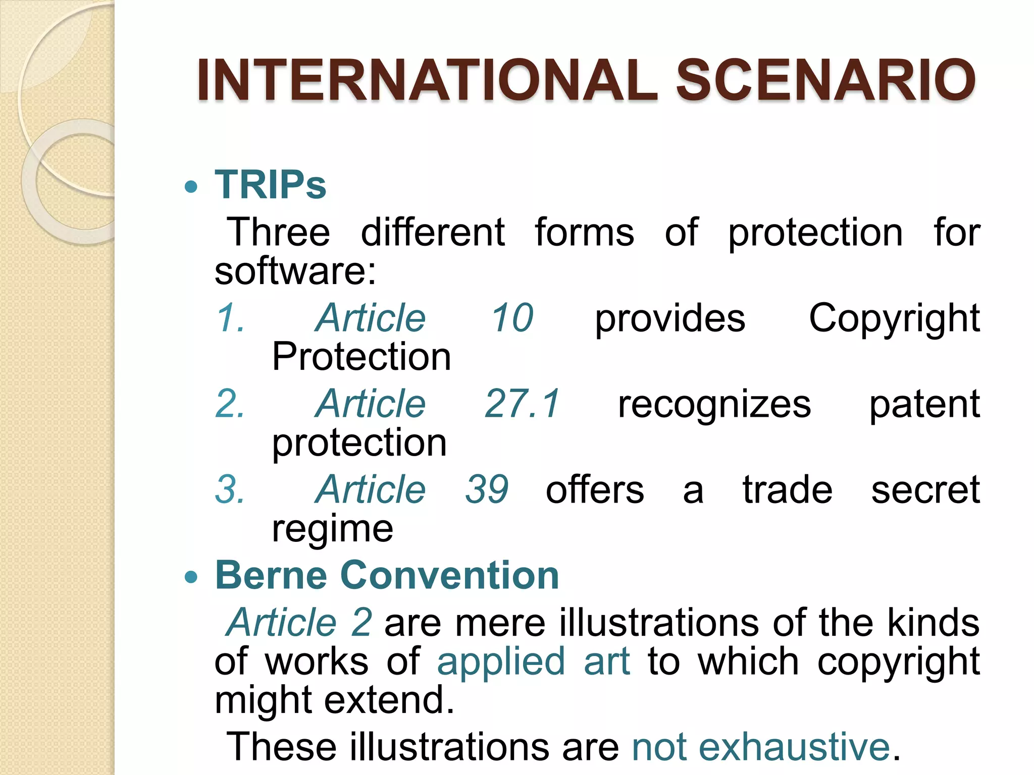IPR protection to computer softwares | PPTX