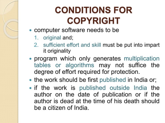 IPR protection to computer softwares | PPTX