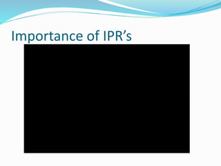 Ipr's | PPT