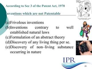 Basics of IPRs by Dr. sujit kumar | PPT
