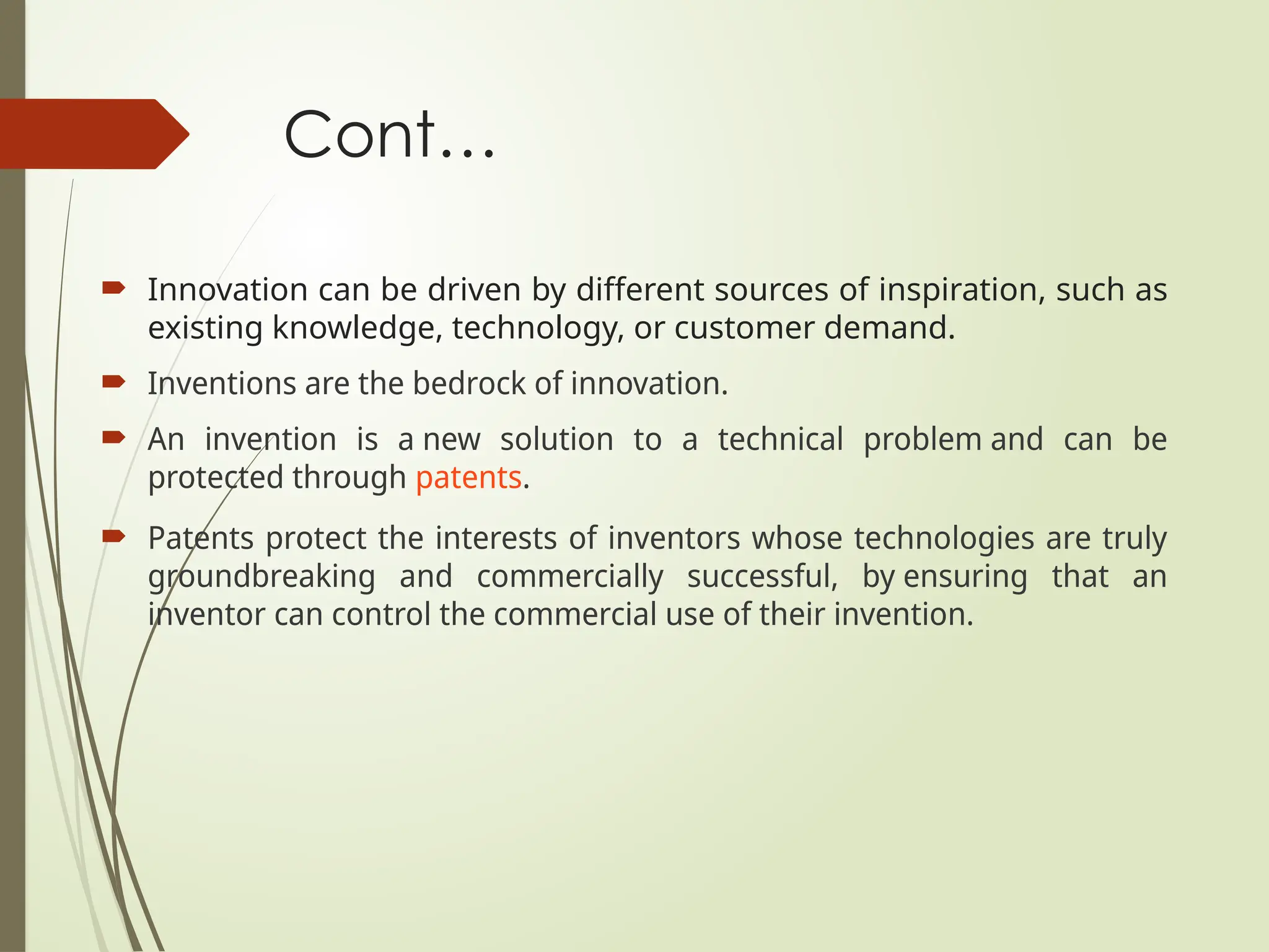 intellectual property rights: Innovation and its types | PPTX