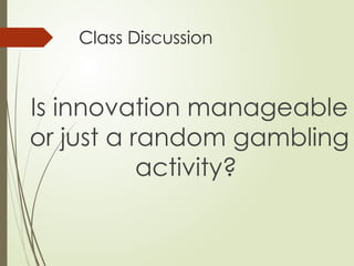 intellectual property rights: Innovation and its types | PPT