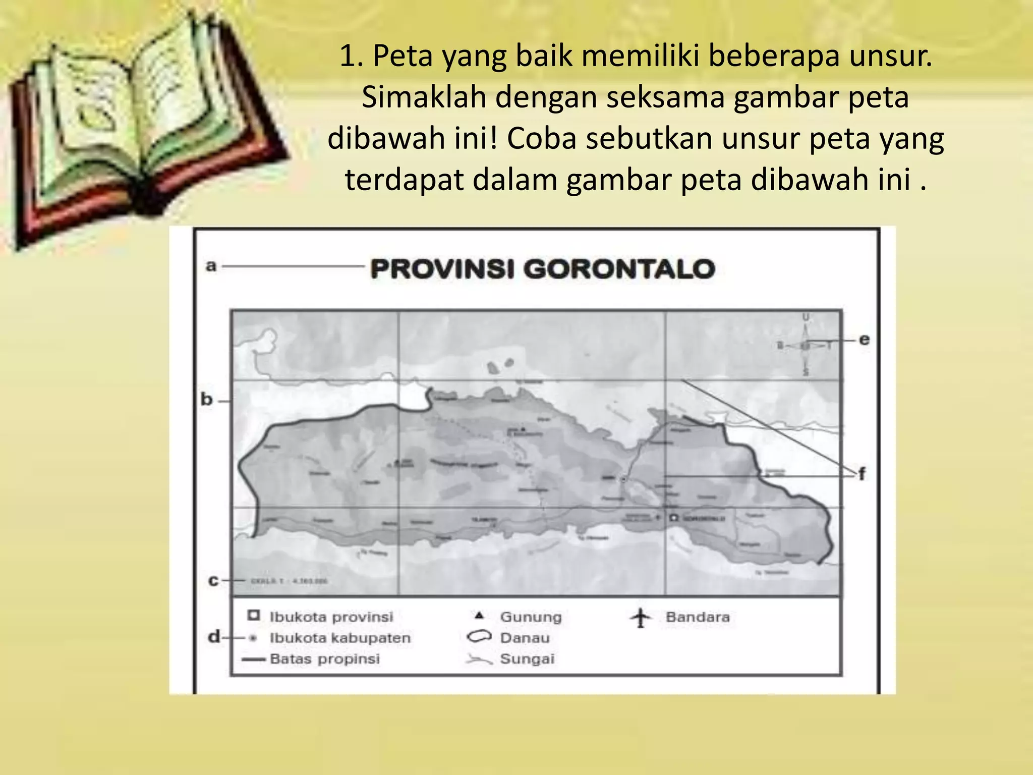 mengenal unsur-unsur peta | PPTX