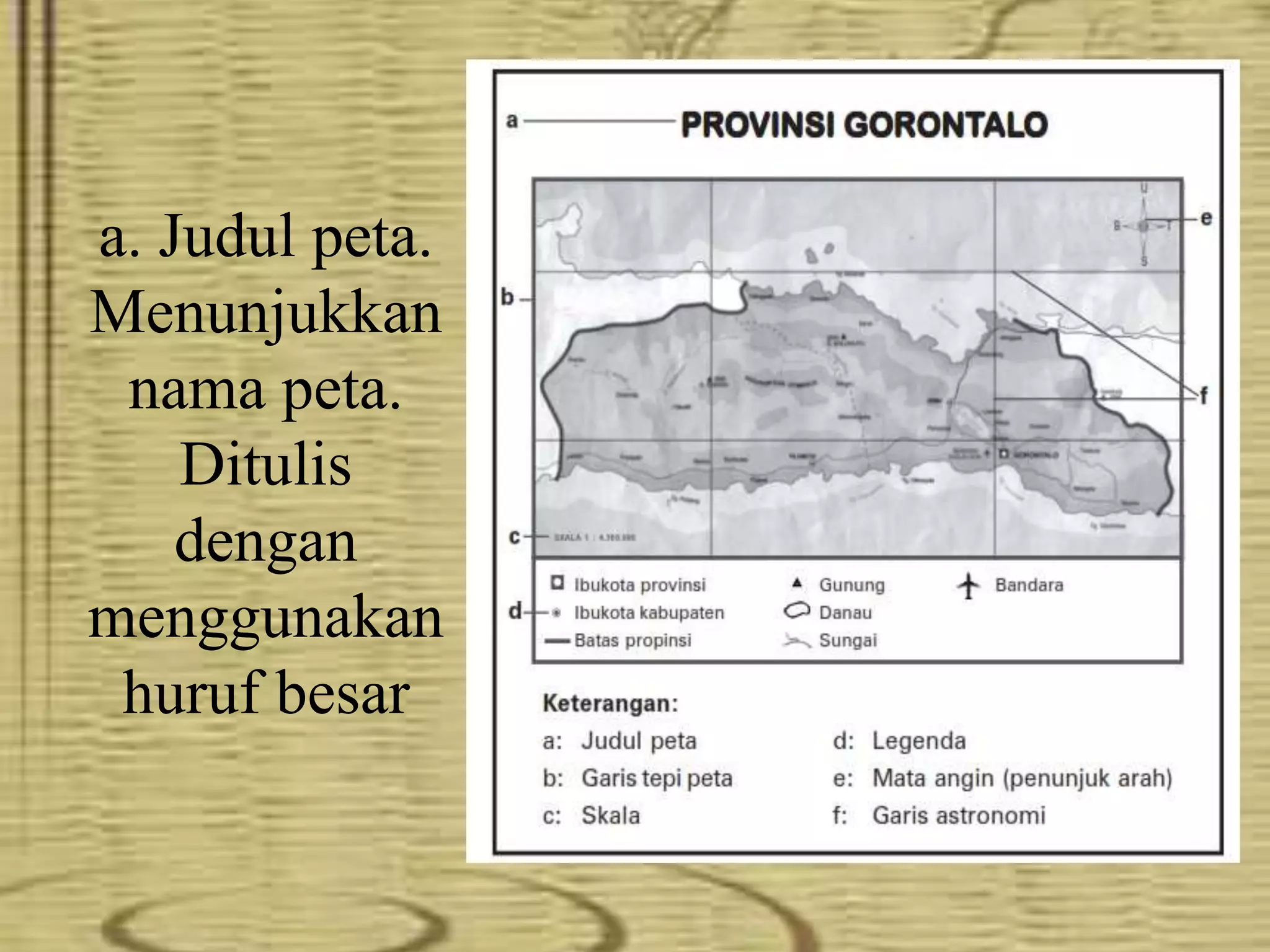 mengenal unsur-unsur peta | PPTX
