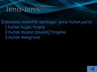 sumber daya hutan | PPT