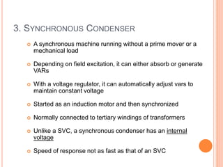 Methods of Voltage Control | PPTX