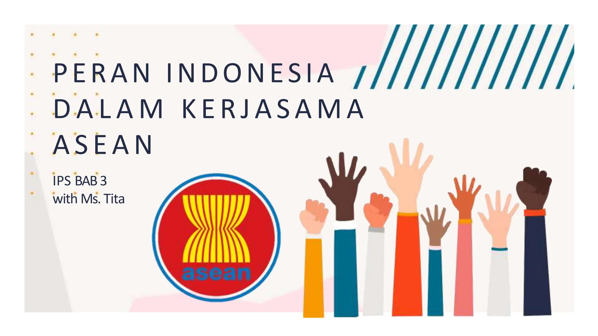 IPS - karakteristik geografis, sosial, budaya, dan ekonomi di ASEAN | PPTX