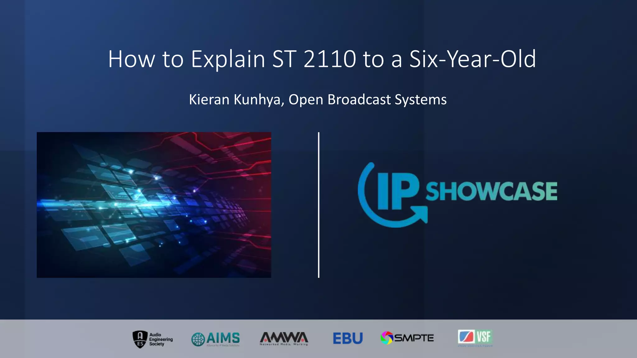 How to explain ST 2110 to a six year old. | PPTX