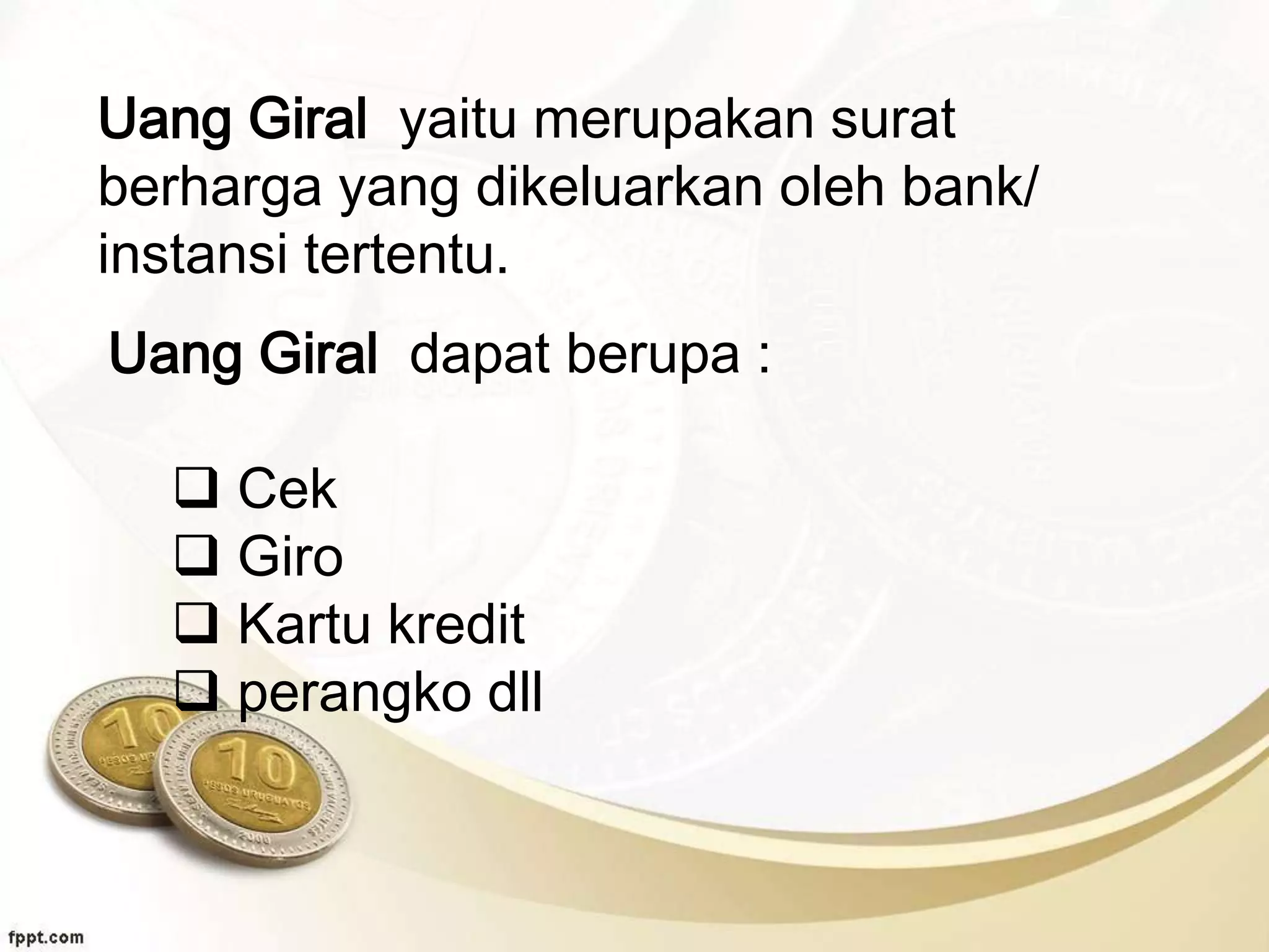 Sejarah Uang | PPTX